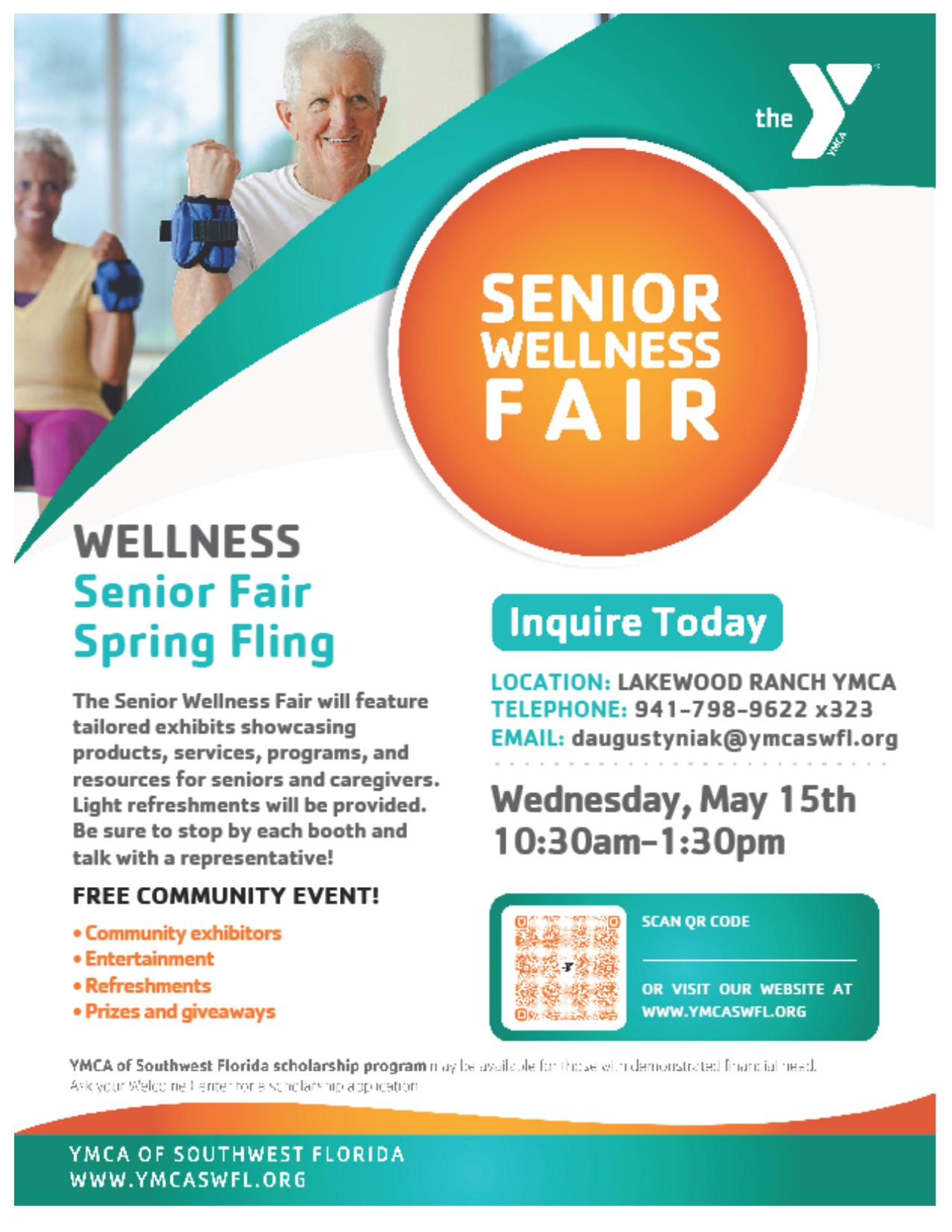 SENIOR WELLNESS FAIR - LWR YMCA - Alderman Oaks